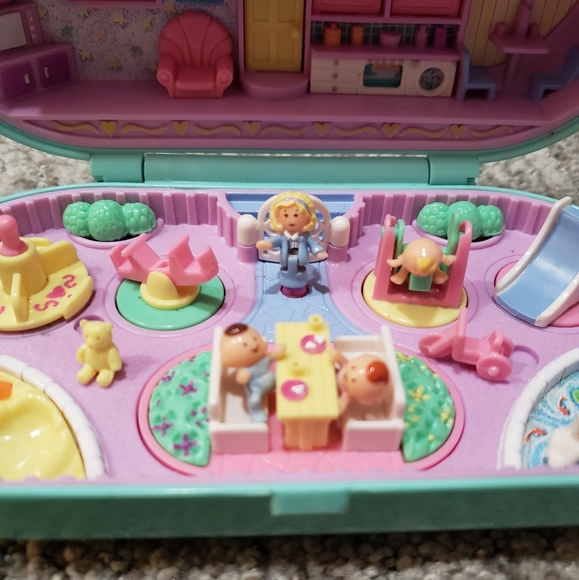 Blue Bird | Toys | Vintage 992 Bluebird Toys Polly Pocket Babysitting ...